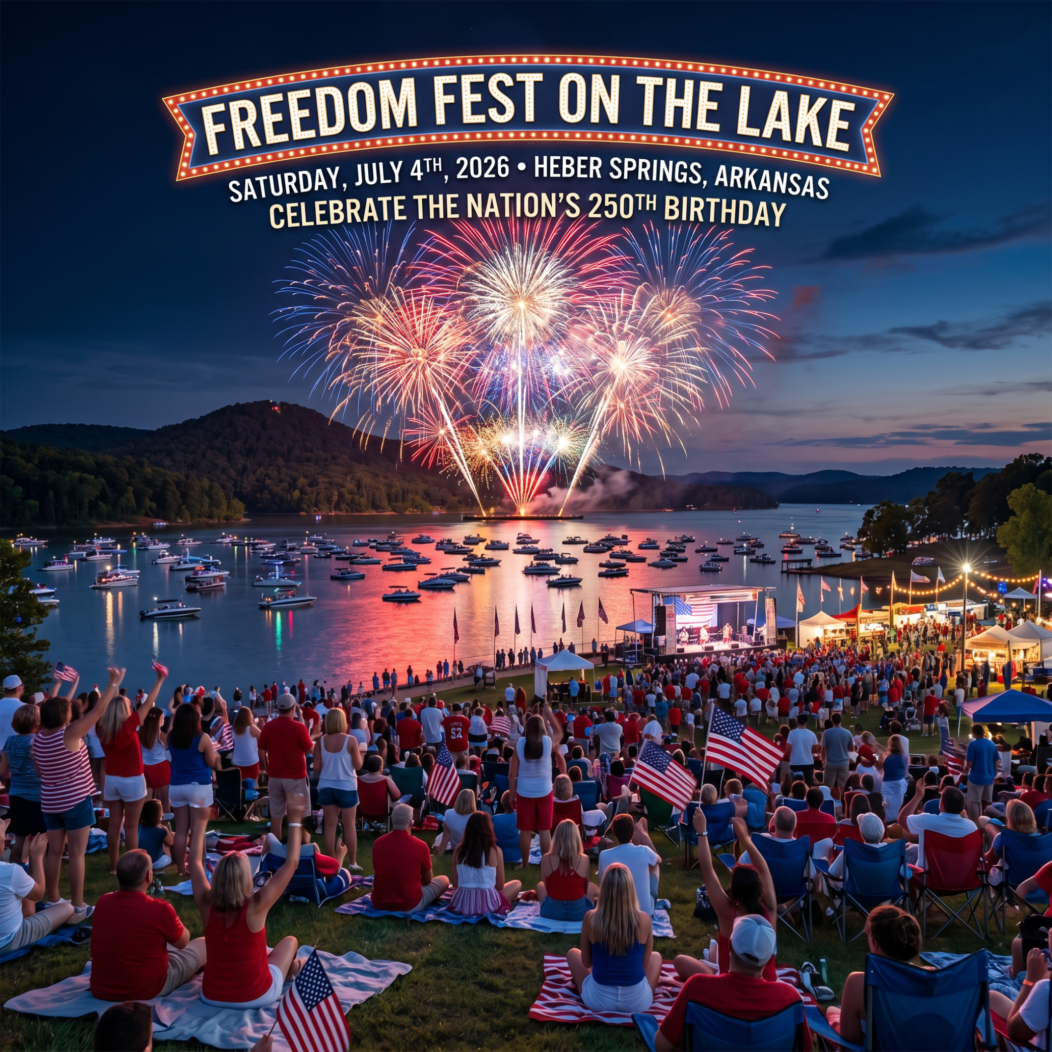 🎆 Freedom Fest on the Lake 🎆 | Heber Springs AR
